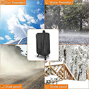 Stanbroil 600D Heavy Duty Waterproof Smoker Cover for Smoke Hollow 44-Inch Smoker/Grill Smoke Hollow Models: PS4400, PS4415, 44241G2, 44241GW