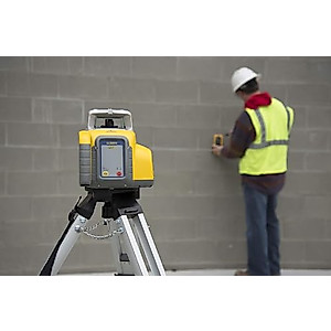 Spectra Precision LL300N-3 Laser Level, Self Leveling Kit with HL450 Receiver, Clamp, 4.7 Meter Grade Rod / Metric and Tripod , Black