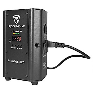 Rockville 54w RGBWA+UV Rechargeable Battery Wireless DMX Par Light (RockWedge LED)
