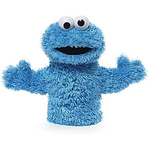 GUND Elmo and Cookie Monster Hand Puppet Set