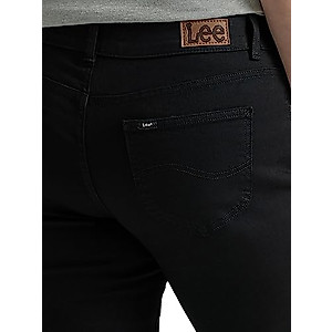 Lee Women's Plus Size Legendary Mid Rise Bootcut Jean Black 20 Plus Petite