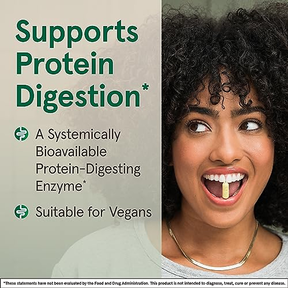 Jarrow Formulas Bromelain Tablets, 500 mg Dietary Supplement for Protein Digestion, 60 Tablets, 60 Day Supply