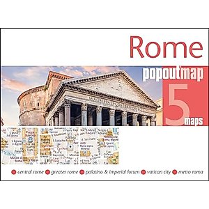 Rome PopOut Map (PopOut Maps)