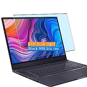 Vaxson 2-Pack Anti Blue Light Screen Protector, compatible with ASUS ProArt StudioBook Pro 17 W700 W700G2T 17" 2019 TPU Film Protectors Sticker [ Not Tempered Glass ]