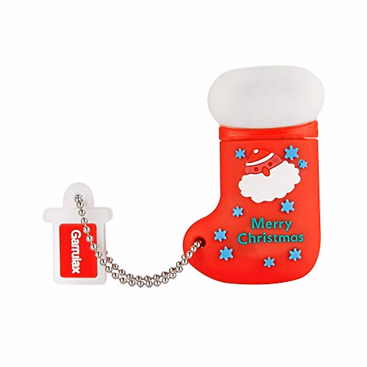 GARRULAX USB Flash Drive, 8GB/16GB/32GB USB 2.0 Memory Stick Data Storage Pendrive Creative Stocking Filler (16GB, Christmas Boots)