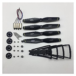 XUCHIL SG700 S169 SG700-D Drone RC Quadcopter Spare Parts Fold Wing Arm Include Gears LED Axis Motor Set Upgrade Bearing Etc Part Kit (Color : 8620 Version motor-13, Size : .)