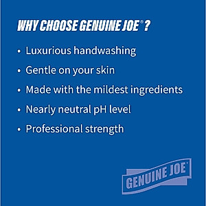 Genuine Joe 02105CT Hand Soap Lotion Dispenser Refill 1Gal 4/CT Pink
