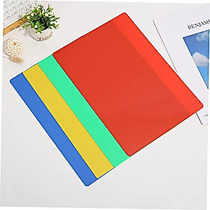 10pcs A4 Writing Pad Desktop Accessories Desk Notepad Desk Mat for Desktop Test Paper Pad Sketch Boards Paper Writing Boards Exam Board Plastic Board Sketch Board Pp