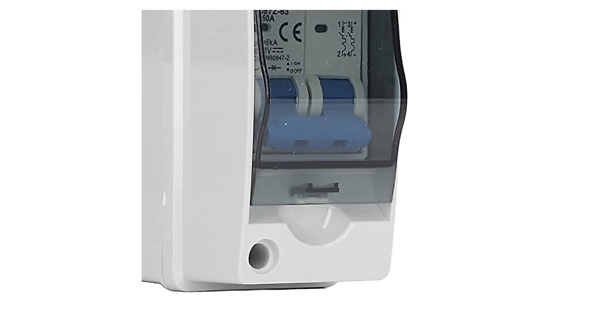 DC1000V 50A Disconnect Switch Solar Photovoltaic DC Distribution Box ...