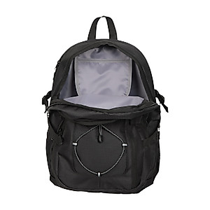 Mountain Warehouse Peregrine 30L Backpack - Travel Rucksack Black