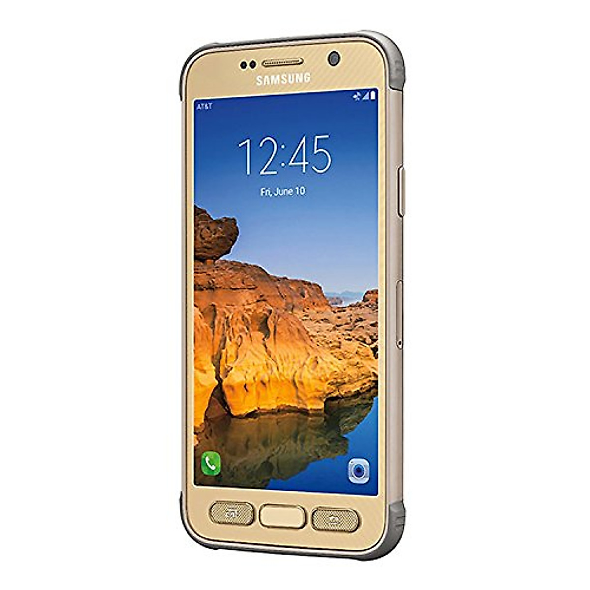 Samsung Galaxy S7 Active G891A 32GB GSM Unlocked Shatter-Resistant, Extremely Durable Smartphone w/ 12MP Camera (Gold)