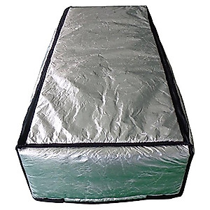 Attic Door Insulation Cover (54 x 25 x 13 in.) - Adjustable Straps and Zipper Opening - Fireproof Attic Tent Insulation Cover - Attic Blanket That Prevents Heat Loss – ThermoClimb by Remington Solar