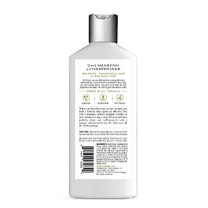 Cremo Sage & Citrus 2-in-1 Shampoo & Conditioner, Barber Grade Quality That Moisturizes and Cleanses All Hair Types, 16 Fluid Ounce