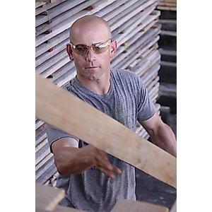 Pyramex Itek Safety Eyewear, Indoor/Outdoor Mirror Lens With Indoor/Outdoor Mirror Temples