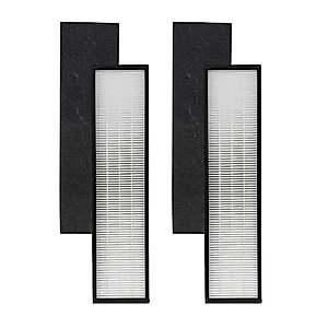Filter-Monster True HEPA Replacement Compatible With GermGuardian Filter C (FLT5000) Compatible with AC5000 AC5000E AC5250PT AC5300B AC5350W AC5350B AC5350BCA1, 2-pack