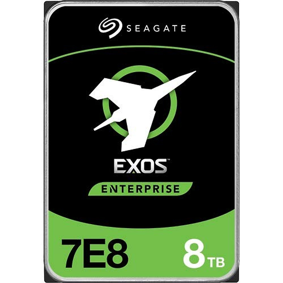 Seagate Exos 7E8 ST8000NM003A 8 TB Hard Drive - 3.5" Internal - SAS (12Gb/s SAS) - Storage System, Video Surveillance System Device Supported - 7200rpm - 256 MB Buffer - 5 Year Warranty