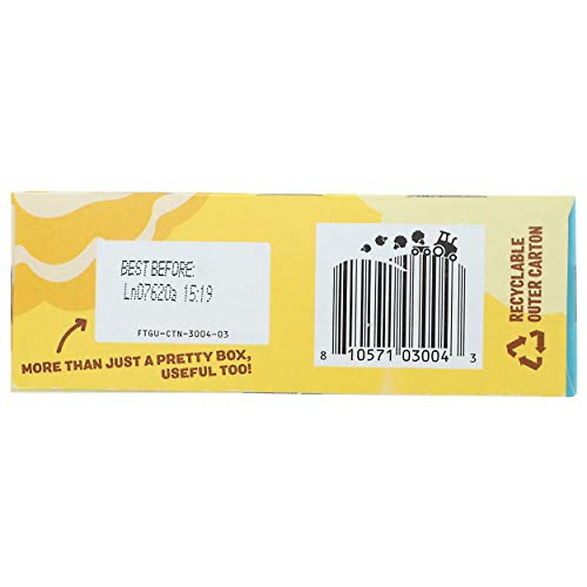 From The Ground Up, Cauliflower Crackers Sea Salt, 4 Ounce