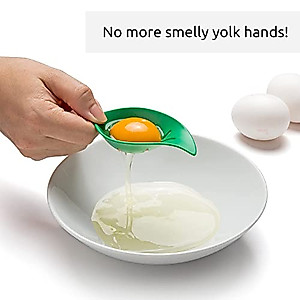 OTOTO Mon Cherry Measuring Spoons & Egg Separator- Valentines Gift for Her, Valentines Gifts- Measuring Spoon Set For Baking- BPA-free & Dishwasher Safe Teaspoon Set, Dry & Liquid Ingredients (4 pc)