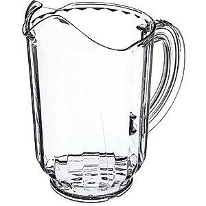 Carlisle FoodService Products 554007 Pitcher, San (Pack of 6)