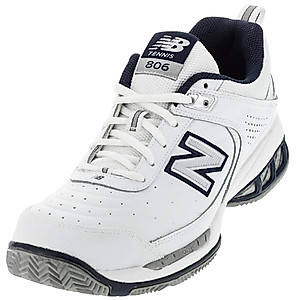 New Balance Men's MC806 Tennis Shoe,White,12 4E US