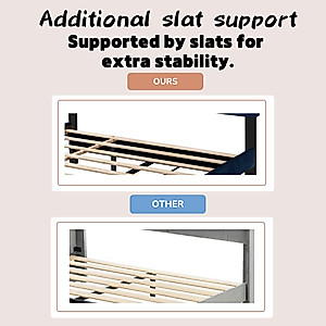 Harper & Bright Designs Beige Queen Platform Bed with Twin XL Trundle & 2 Storage Drawers, Velvet Upholstered Queen Storage Bed Frame with Headboard, No Box Spring Required