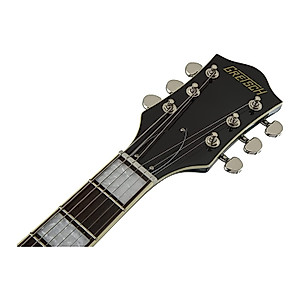 Gretsch G2655 Streamliner Center Block Jr. Double-Cut 6-String Electric Guitar with V-Stoptail and Laurel Fingerboard (Right-Handed, Gunmetal)