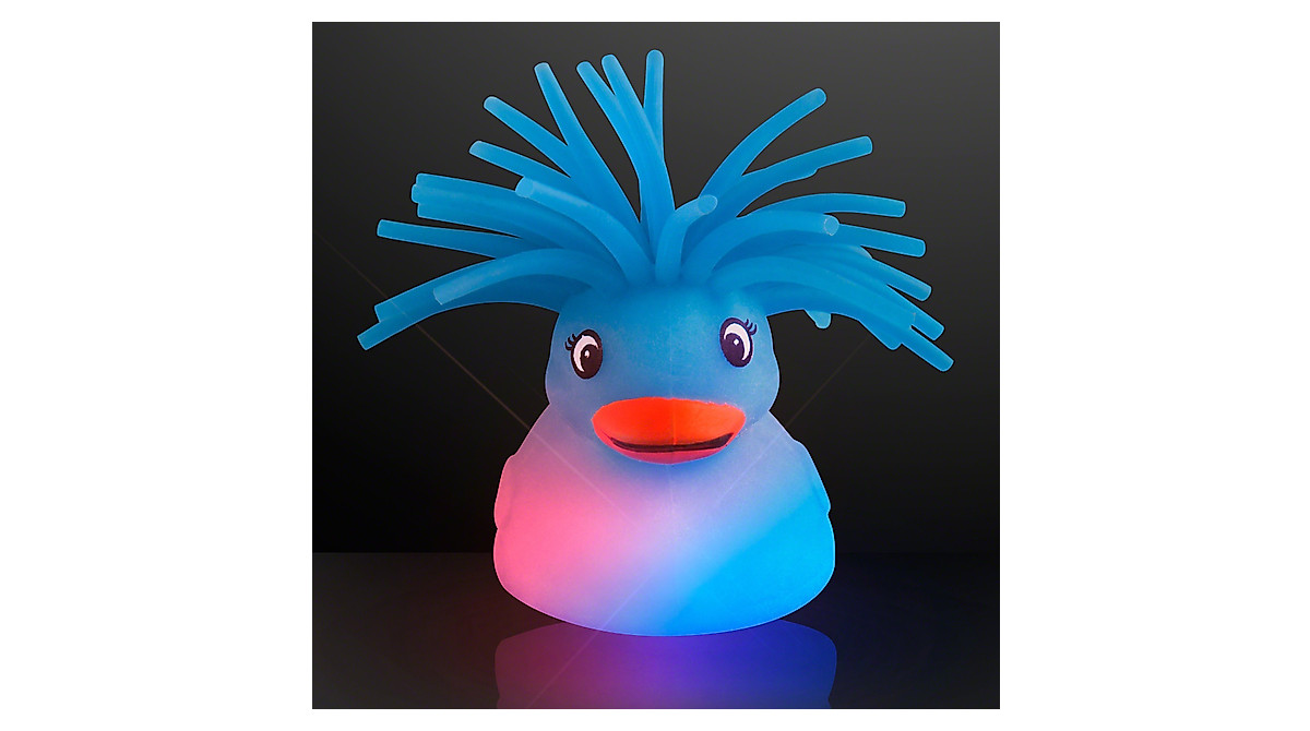 Light Up Funky Flashing Disco Ducks - Set of 6 Party Favors