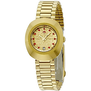 Rado Original Yellow Gold Dial Ladies Watch R12416653