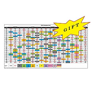 2023 Fantasy Football Draft Board Kit 12 Teams 20 Rounds with 528 Player Sticker Labels