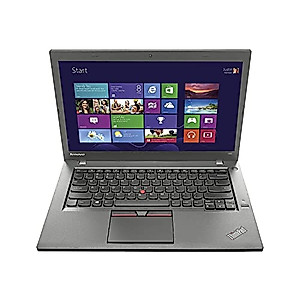 Lenovo ThinkPad T450 14" Laptop, Intel Core i5-4th Gen, 16GB RAM, 256GB SSD, Win10 Pro (Renewed)