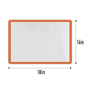 Applique Fusing Mat,14" x 18"Applique Pressing Sheet with See-Through Design for Arts Crafts Creation,Silicone Mat for Applique,Including Bonus Teflon Coated Pressing Sheet and Silicone Iron Rest Pad