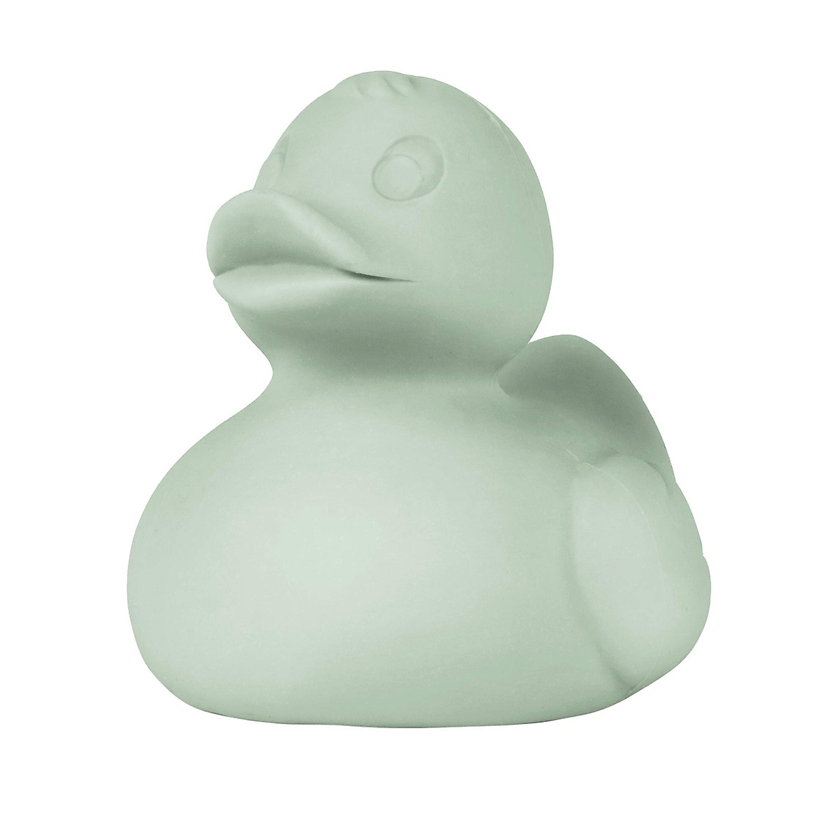 Oli & Carol Duck Toy - Elvis The Duck | Natural Hevea Rubber | Rubber Ducky Baby Bath Toys | Baby Teether | Hevea Bath Toys for Babies 0-12 Months (Mint)
