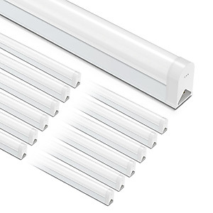 SHINESTAR 32-Pack Linkable T5 LED Shop Light 4FT, 6500K Super Bright, Shop Lights for Garage, Corded Electric with ON/Off Switch, Plug and Play