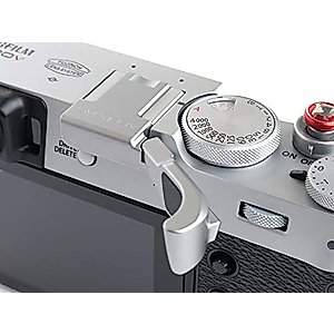 Lensmate Thumb Grip for Fujifilm X100V - Silver