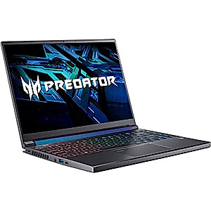 Acer Gaming Laptop, Predator Triton 300 SE, 14-inch WUXGA 165Hz, Intel Core i7 12700H, NVIDIA GeForce RTX 3060, 16GB LPDDR5 RAM, 1TB SSD Storage, Backlit KB, Fingerprint, Win11, Gray, W/GaLiMu