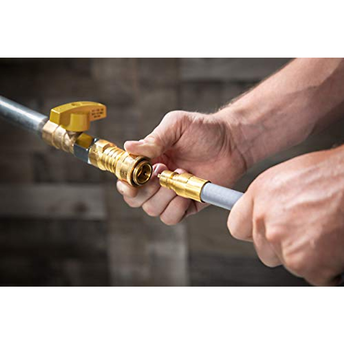 Blackstone Propane to Natural Gas Conversion Kit for Grill, Griddle – Compatible with Blackstone 28", 36" Griddles, Tailgater, Rangetop Combo & Single Burner Rec Stove – Hose, Quick Connect Fitting