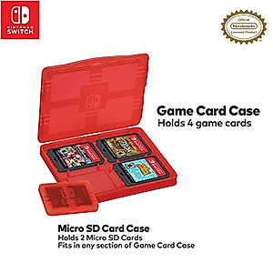 Game Traveler Nintendo Switch Go Play System Case - Switch Case for Switch OLED, or Switch, 2 Cases-In-One, Allows You To Travel With Your Full System or Just the Slim Switch Case, Licensed by Nintendo