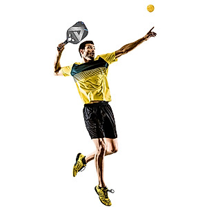 Matrix Pickleball Paddle Future 003- Graphite Textured Surface - Diamond Cutting Air Dynamic Throat Pickleball Standard Rackets Shape with Blend of Power and Control