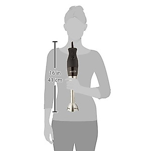 Brentwood Hand Blender 2-Speed 200W, 1, Black