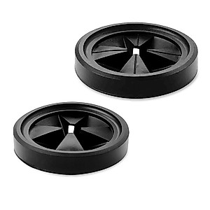 InSinkErator Mounting Gasket Kit, Black, MGK-OO, Dimensions: H 1.25 in, W 3.88 in, D 3.88, 2 Count