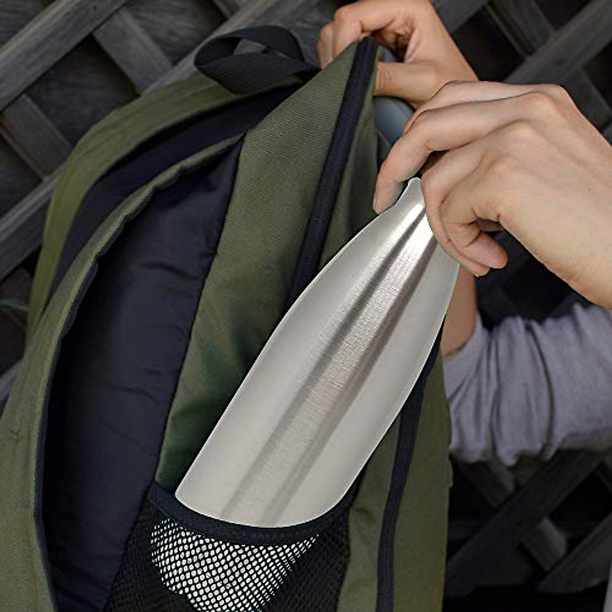 SkunkWerkz Water Bottle, Basketball Slam Dunk Man, Personalized Engraving Included