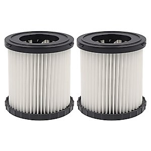 2 Packs of DCV5801H Wet/Dry Vacuum Hepa Replacement Filter, Suitable for dowalt DCV580 and DCV581H, Washable and Reusable