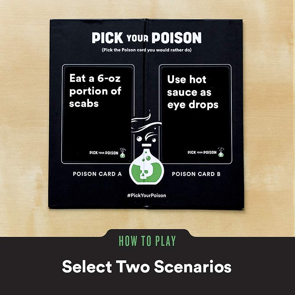 PICK YOUR POISON After Dark Party Game - The “What Would You Rather Do?” Card Game for College Students, Fun Parties and Board Games Night with your Group