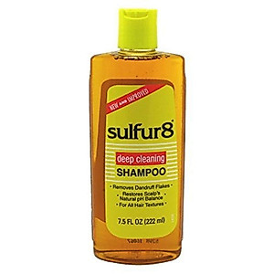 Sulfur 8 Deep Cleaning Shampoo for Dandruff, 7.5 Ounce