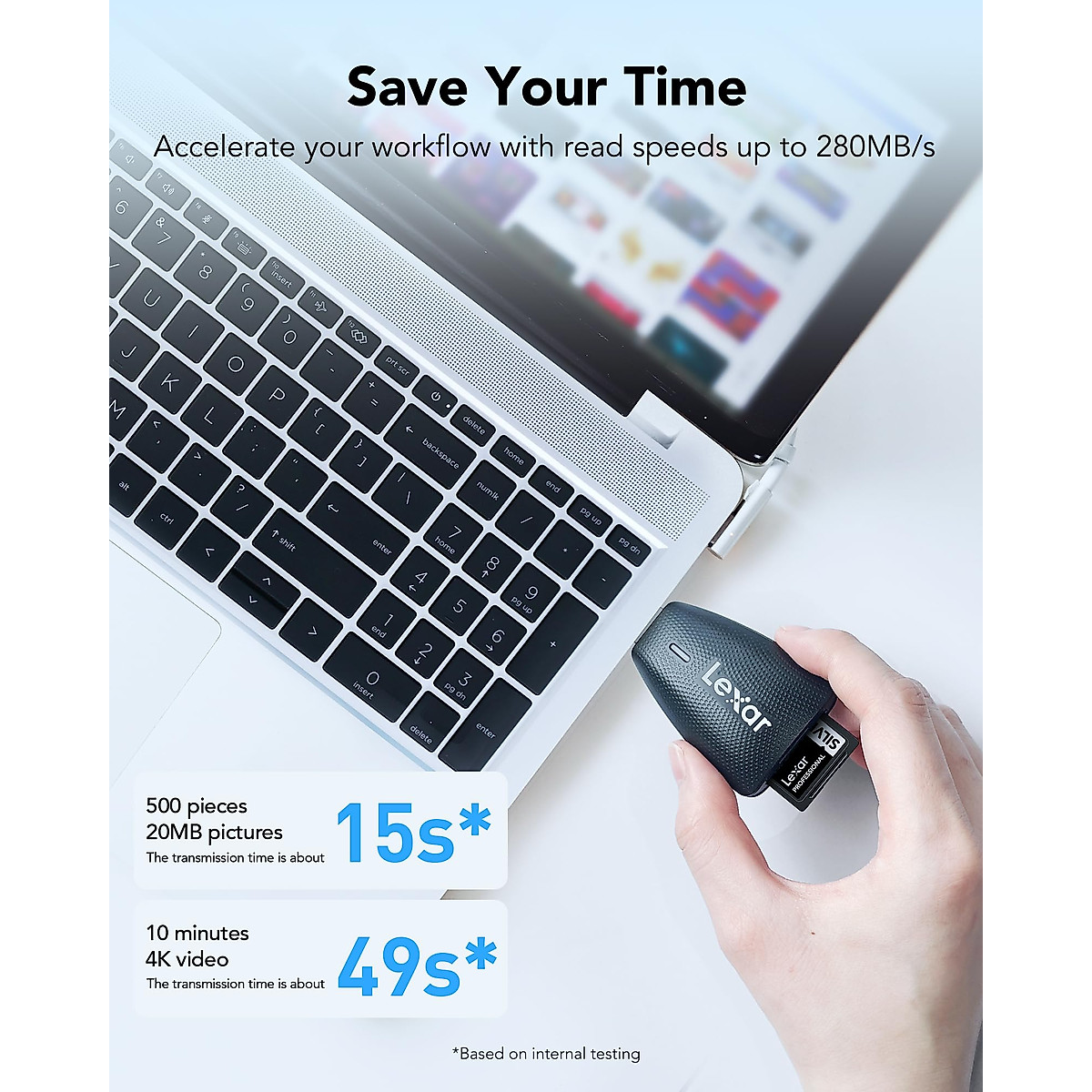 Lexar 128GB Professional 128GB SILVER PRO SDXC Memory Card, UHS-II, C10, U3, V60, Full-HD & 4K Video, Up To 280MB/s Read, for Professional Photographer, Videographer, Enthusiast (LSDSIPR128G-BNNNU)