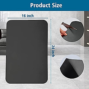 Coffee Mat, Absorbent Coffee Maker Mat ‘’24 x 16’’ for Countertop Hide Stain Rubber Backed Coffee Bar Mat Accessories Dish Drying Mat for kitchen Counter Under Coffee Maker Machine Espresso Coffee Pot