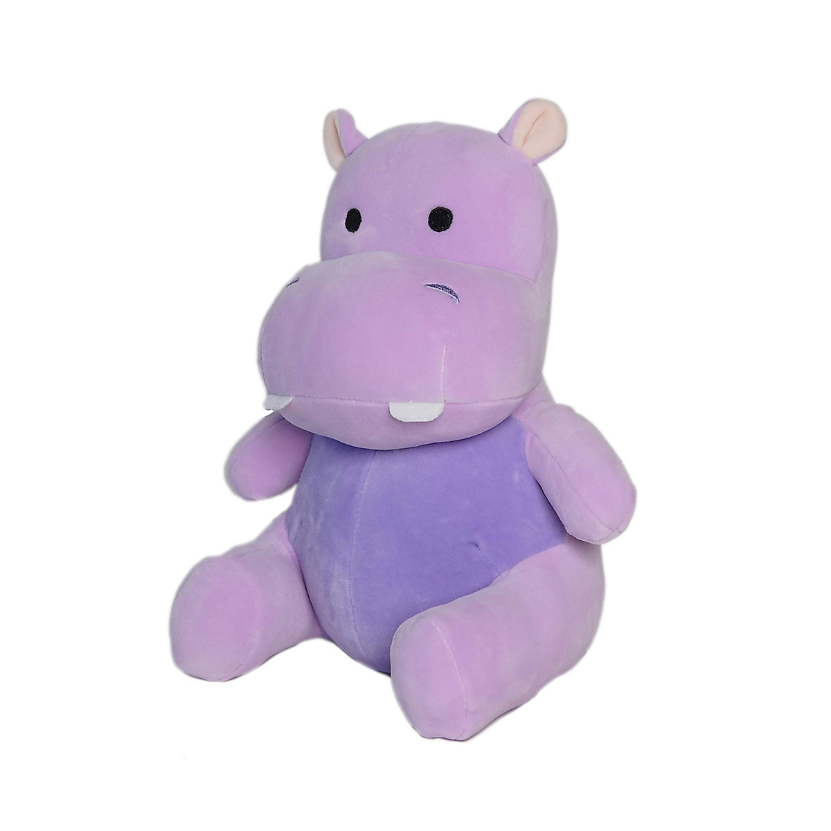 Avocatt Purple Hippo Plush Toy - 10 Inches Stuffed Animal Hippopotamus Plushie - Hug and Cuddle with Squishy Soft Fabric and Stuffing - Cute Toy Gift for Boys and Girls