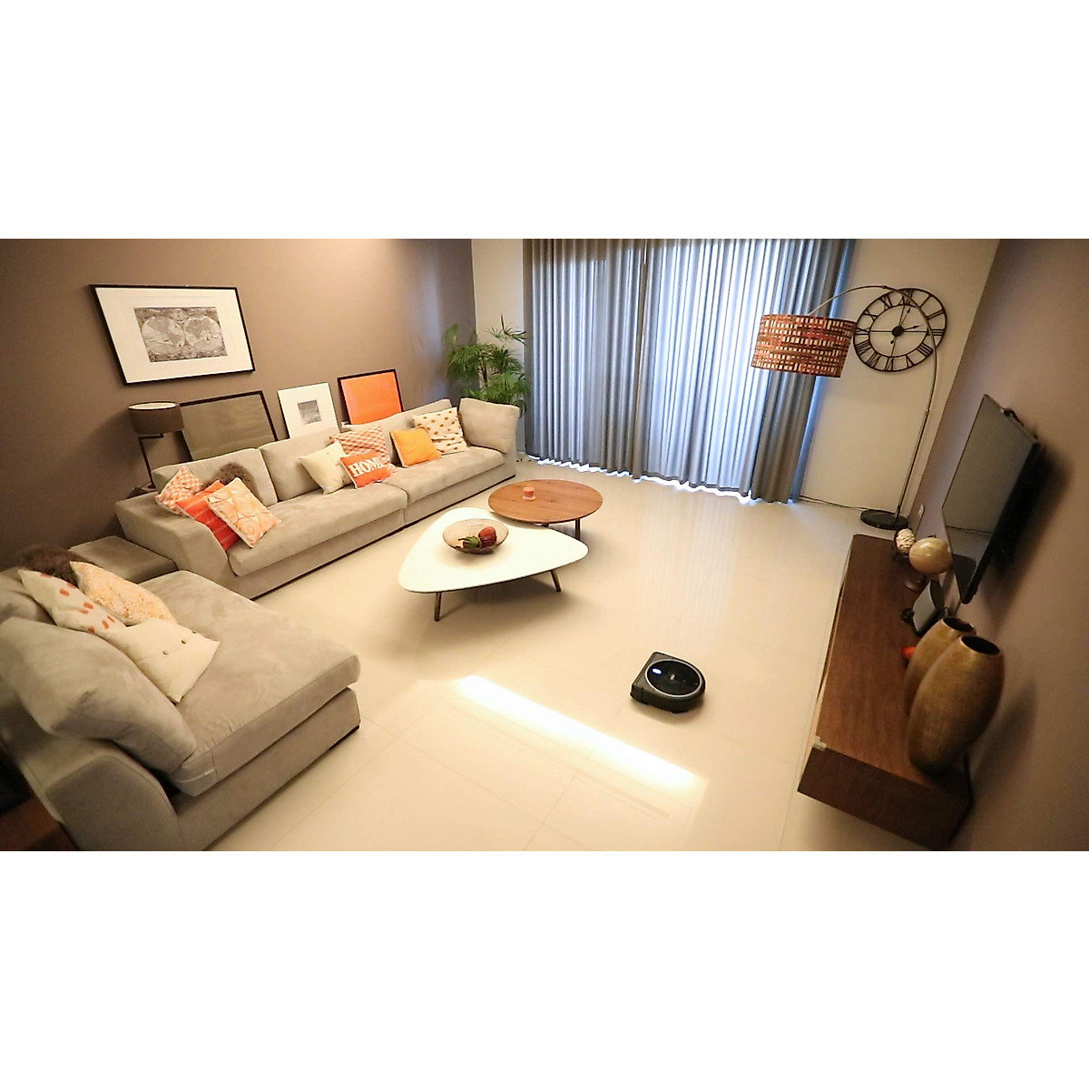 HOBOT LEGEE-688 Vacuum-Mop Talent Clean Robot for Floor, Automatic Robot for Wet or Dry Floor Cleaning - Kitchen Pet Mode - Realtime Map in APP