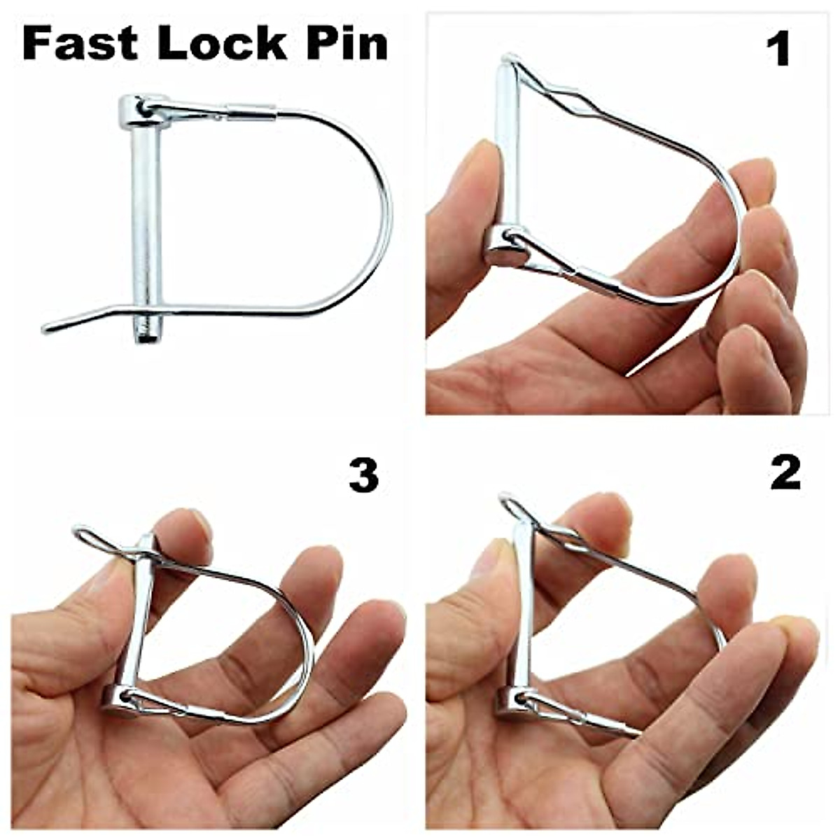 ODIER Steel Hitch for Burley Bike Trailer for Kids 12.2 MM Compatible with Burley Bee Bike Trailer and Old Models Work with Disc Brake