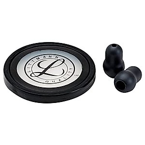3M™ Littmann® Stethoscope Spare Parts Kit, Master Cardiology™, Black, 40011